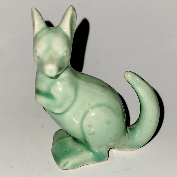 Morton Pottery | Art | Vintage Kangaroo Figurine Morton Ohio Pottery ...